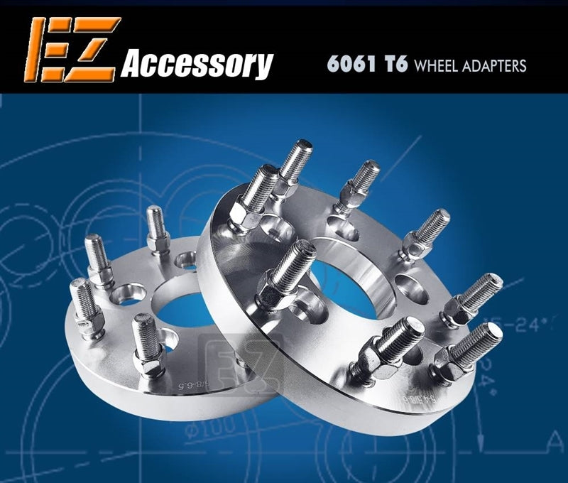 Wheel Adapter 5x4.5 To 8x170 Thickness 1" (Pair) — EZAccessory