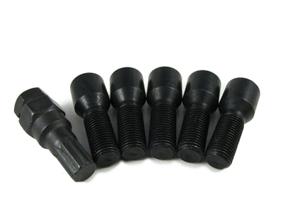 Black Tuner Lug Bolt 14x1.50 Thread 30MM Shank — EZAccessory